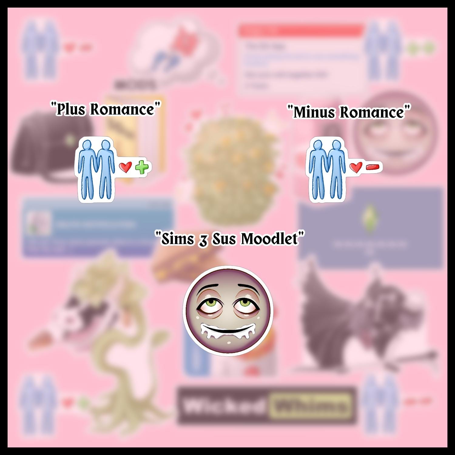 Sims Stickers - Etsy