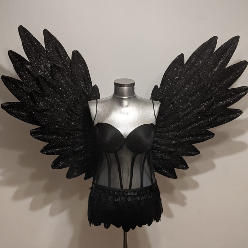 Black Wings - Etsy