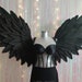 Black Wings Halloween Wings Giant Wings Devil Wings Cosplay Wings Photo ...