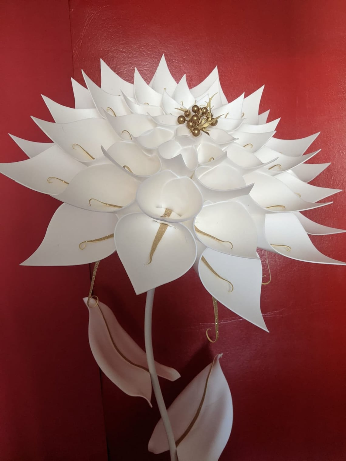 Giant Flower Lamp Floor Lamp Lamp Handmade Birthday Gift - Etsy