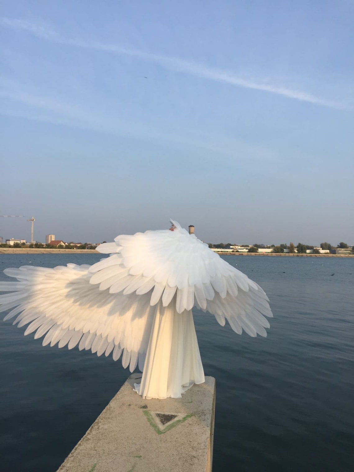 Giant Angel Wings Large Wings White Wings Christmas Wings - Etsy