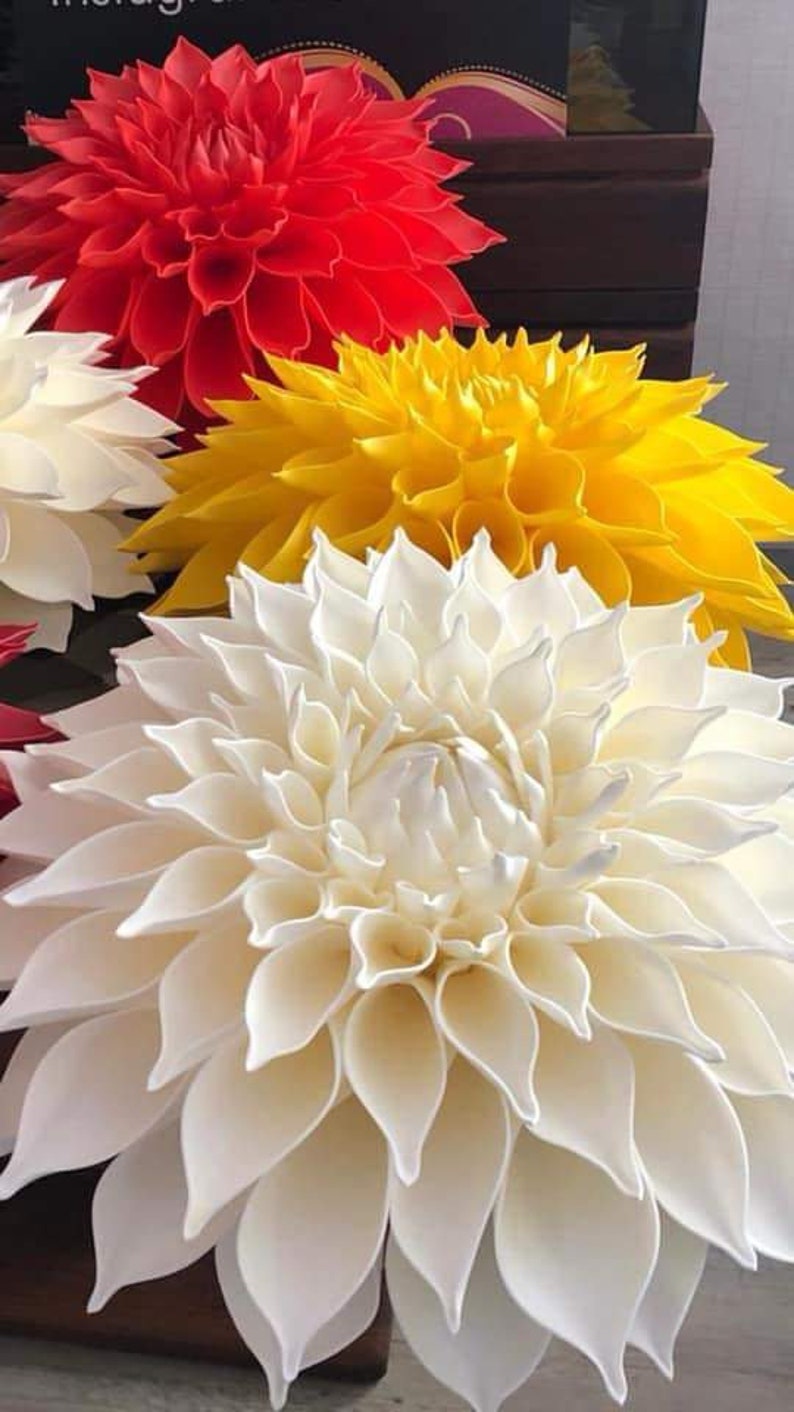 Giant Flower Lamp Floor Lamp Night Lamp Giant Dahlia Large Flowers Big ...