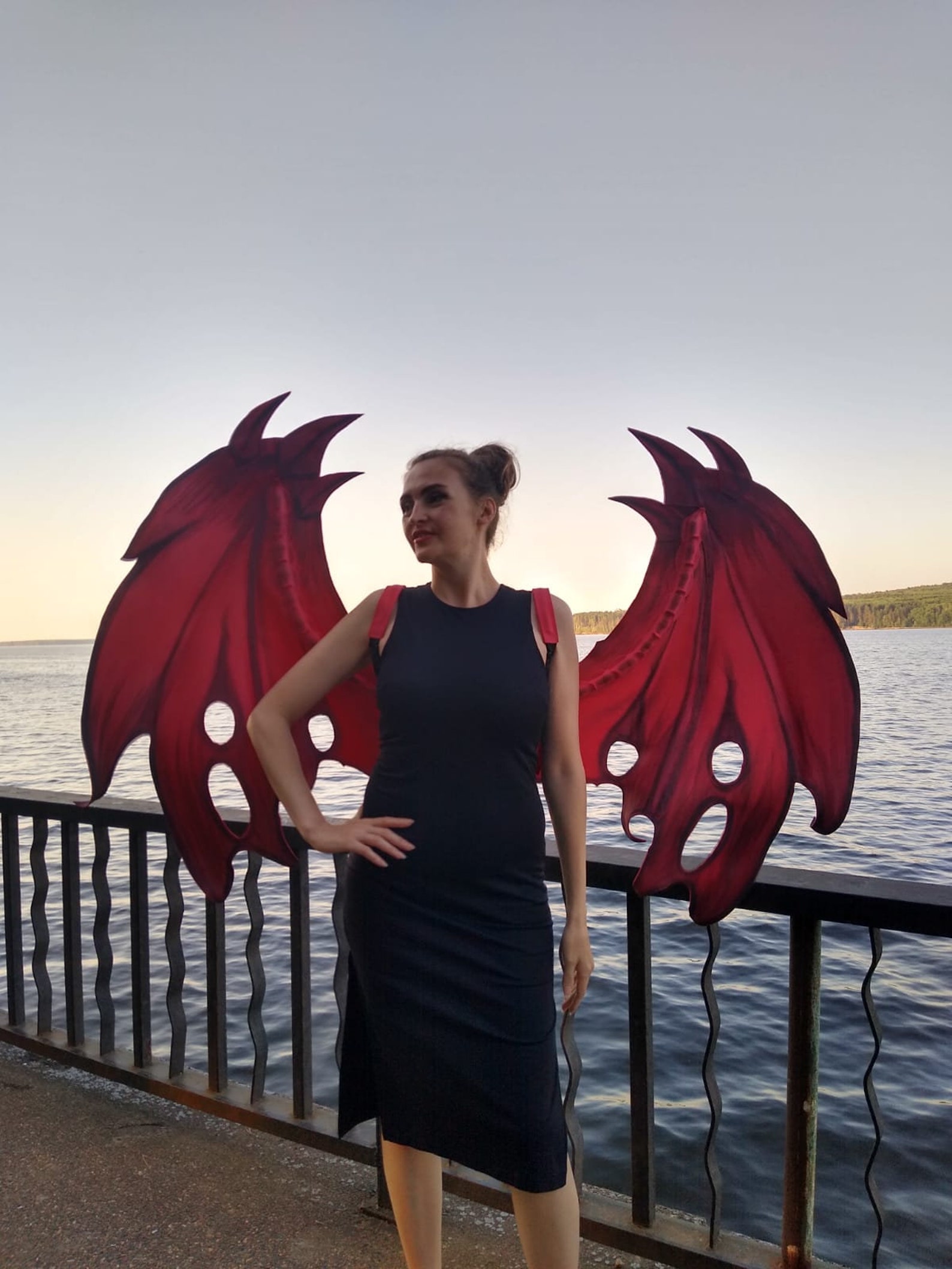 Big Dragon Wings Red Dragon Wings Devil Wings Cosplay Wings - Etsy