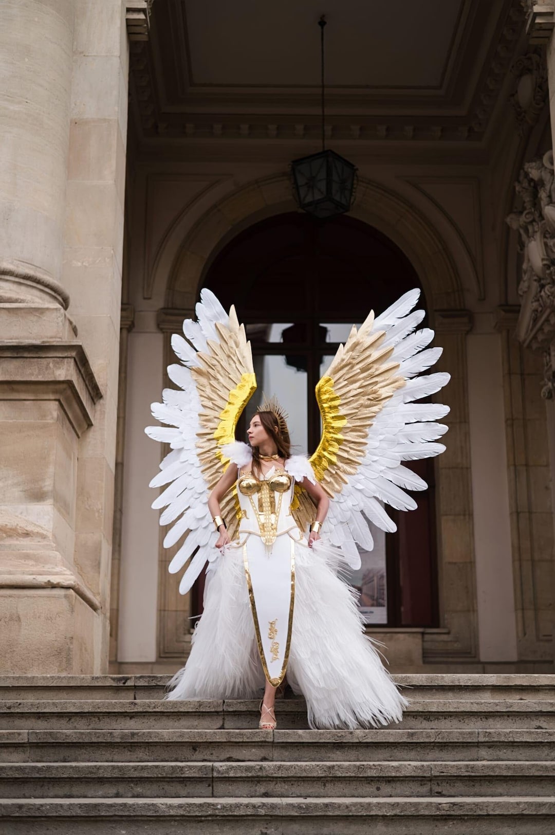 Angel Wings Cosplay Costume Giant Wings Cosplay Show Costume - Etsy
