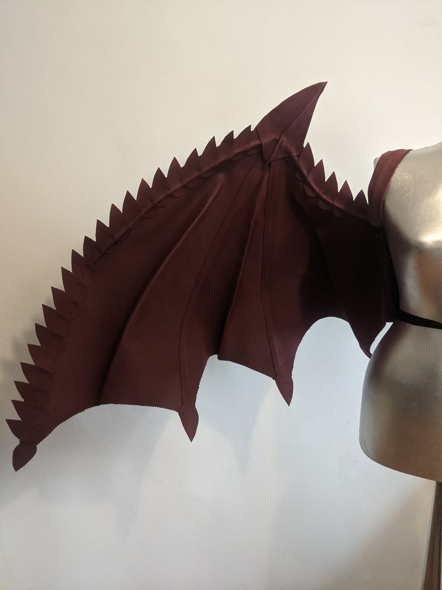 Dragon Wings Halloween Wings Giant Wings Large Wings Red Wings Costume ...