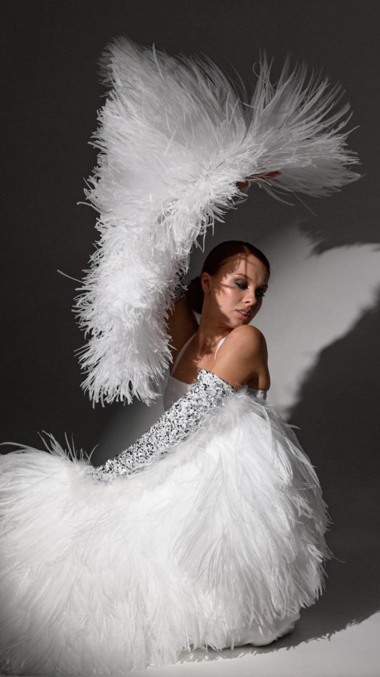 Angel Wings Giant Wings Wings-sleeves Large Wings Fluffi Wings White ...