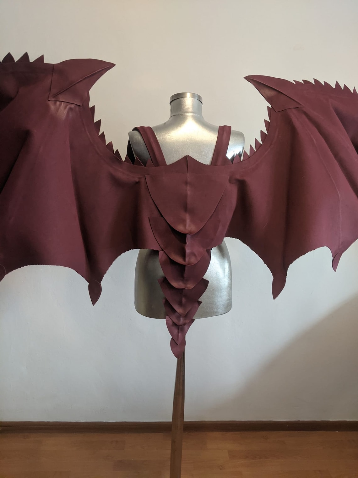 Dragon Wings Halloween Wings Giant Wings Large Wings Red Wings Costume ...