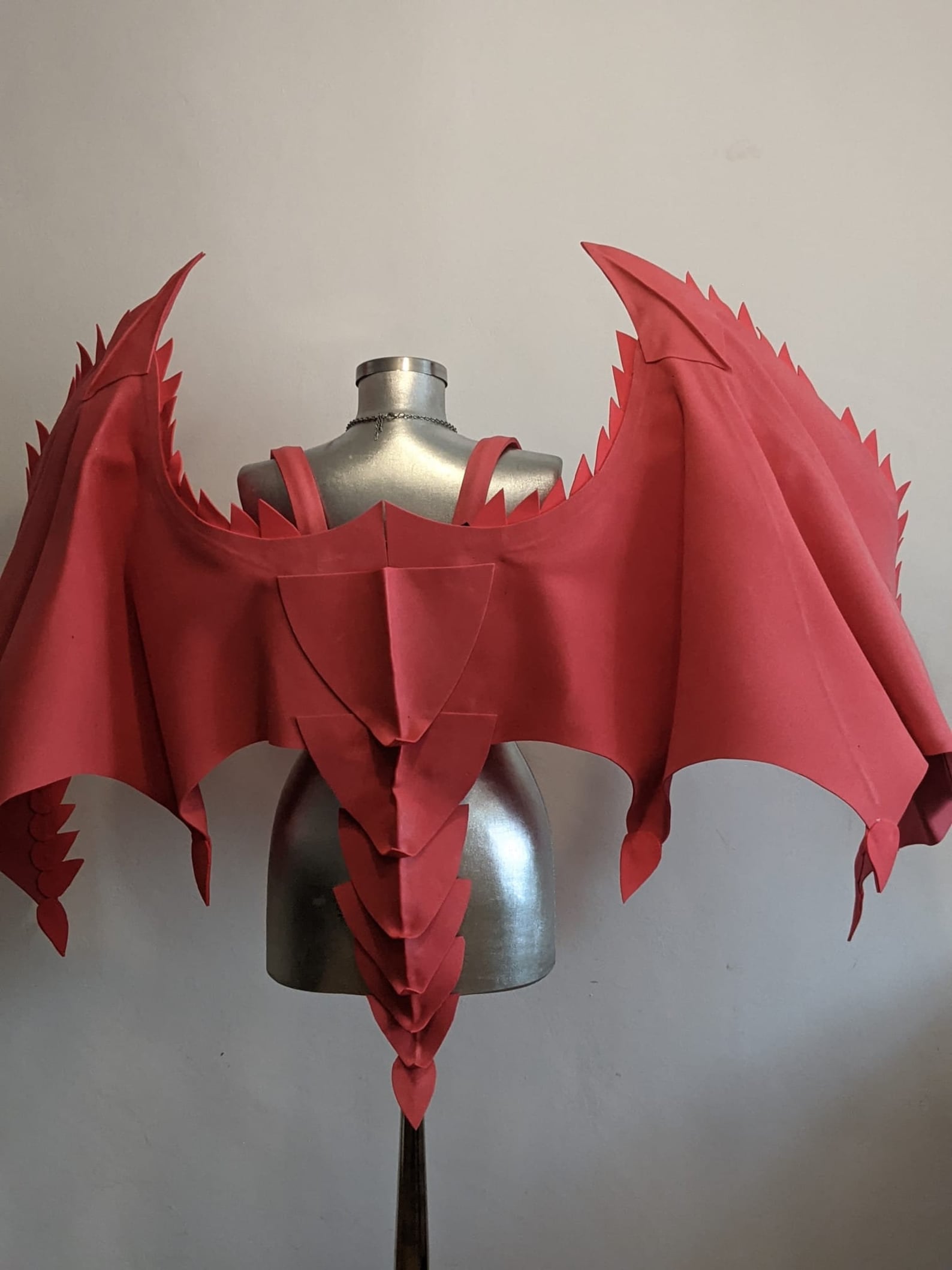 Dragon Wings Halloween Wings Giant Wings Large Wings Red Wings Costume ...