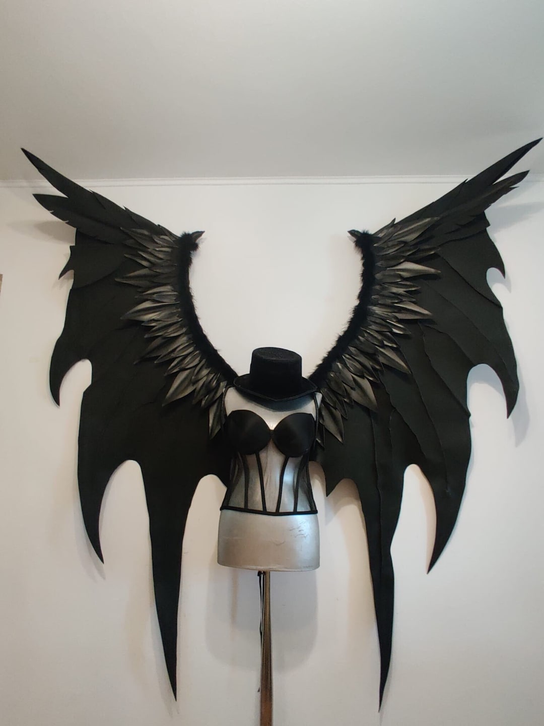 Giant Wings Black Wings Large Wings Angel Wings Devil Wings Halloween ...