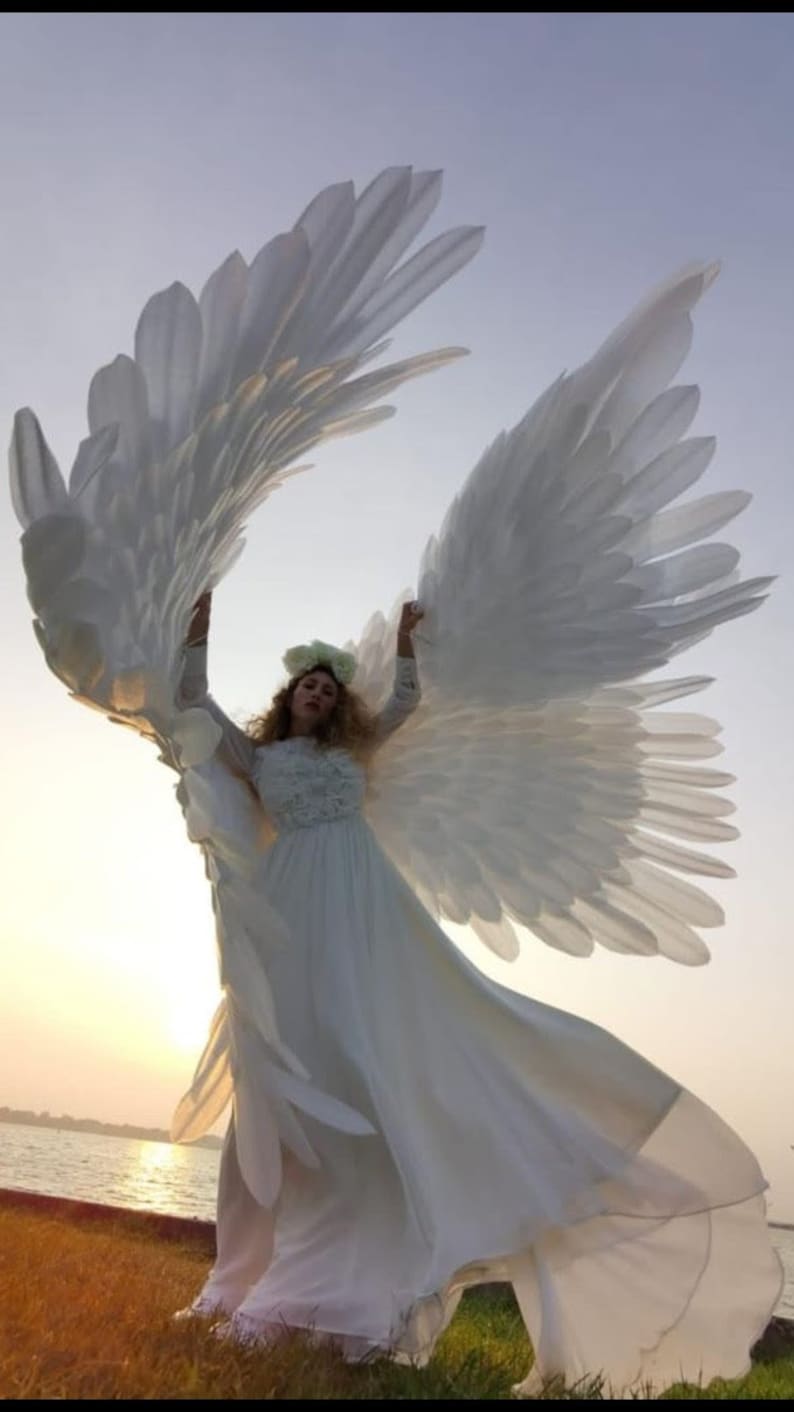 Giant Angel Wings Large Wings White Wings Christmas Wings - Etsy
