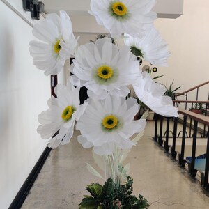 Organza Flower Giant Flower Daisy Flower Silk Flower Large Flower ...
