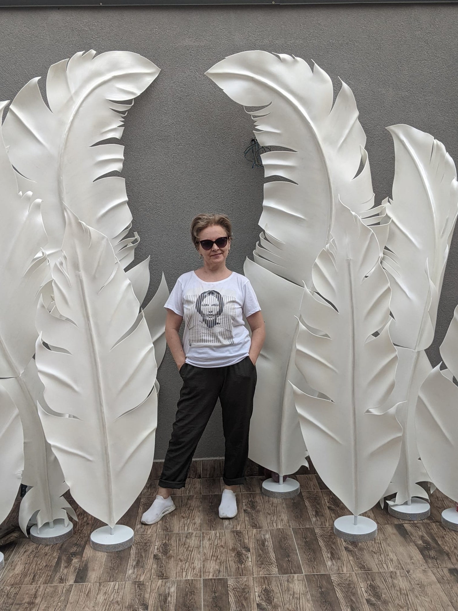 Giant Feathers White Feathers Wedding Decor Large Feathers - Etsy