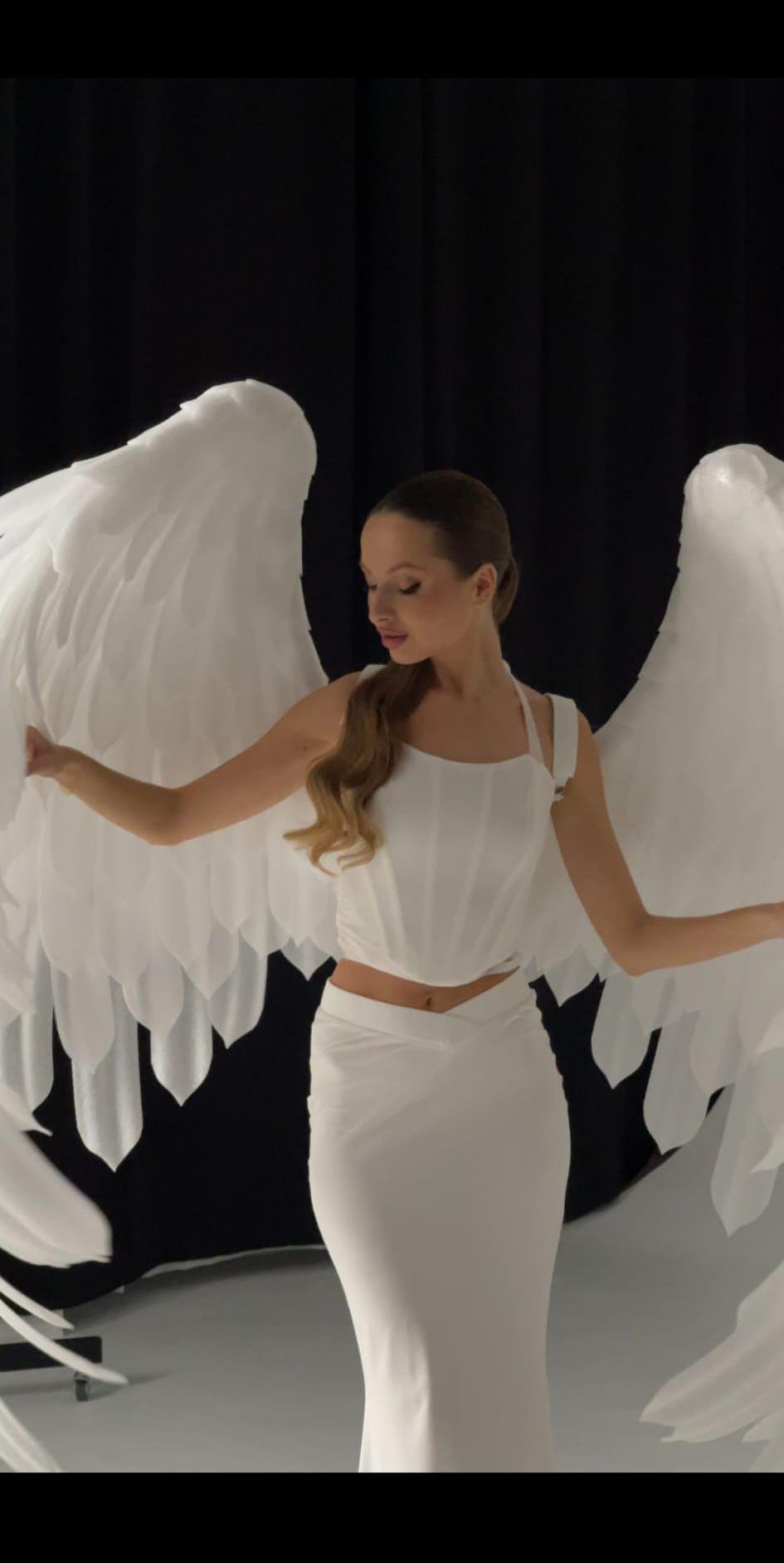 Angel Wings Large Wings White Wings Christmas Wings Wedding Wings ...