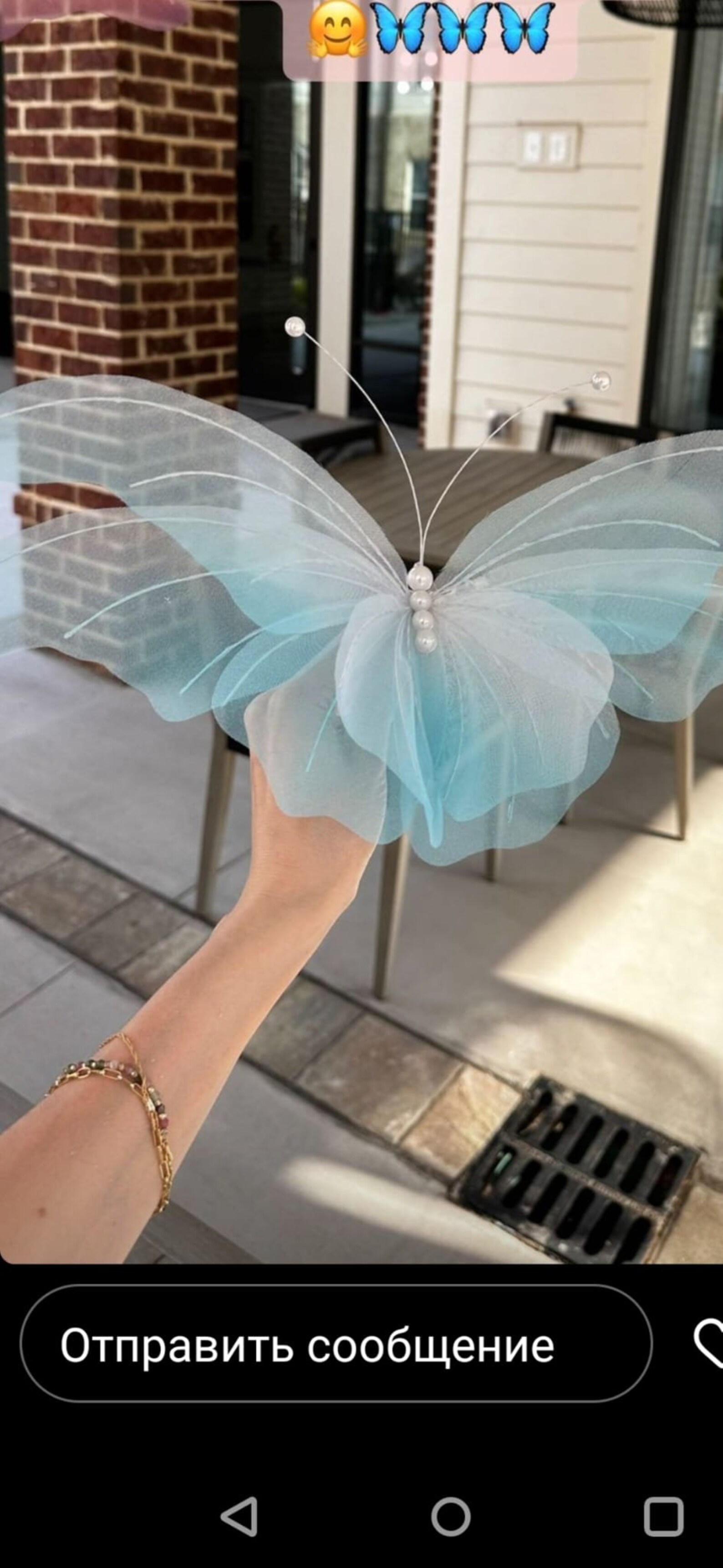 Butterfly Organza Butterfly Silk Butterfly Giant Butterfly Wedding ...
