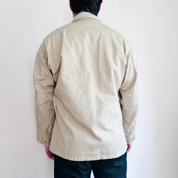 Vintage Military Cargo Jacket, Large, Mens Cotton Lig… - Gem