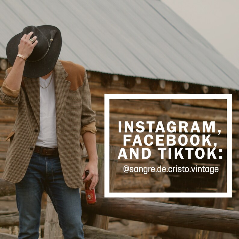 Vintage Leather Western Vest, Large, 80s 90s Black Rodeo Cowboy Biker ...