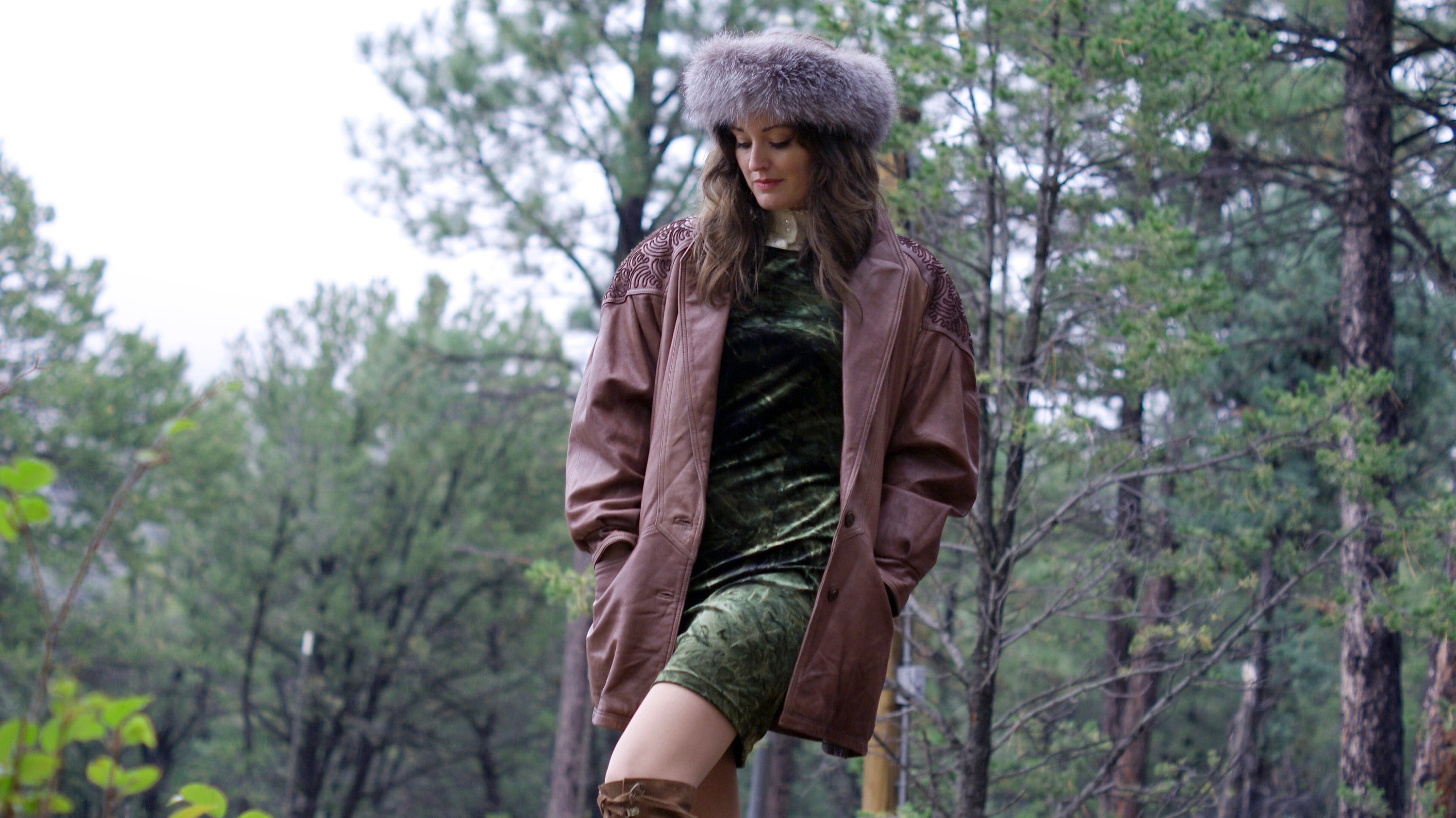 80s Vintage Leather Jacket, Medium, 90s Echtes Leder Brown Embroidered ...