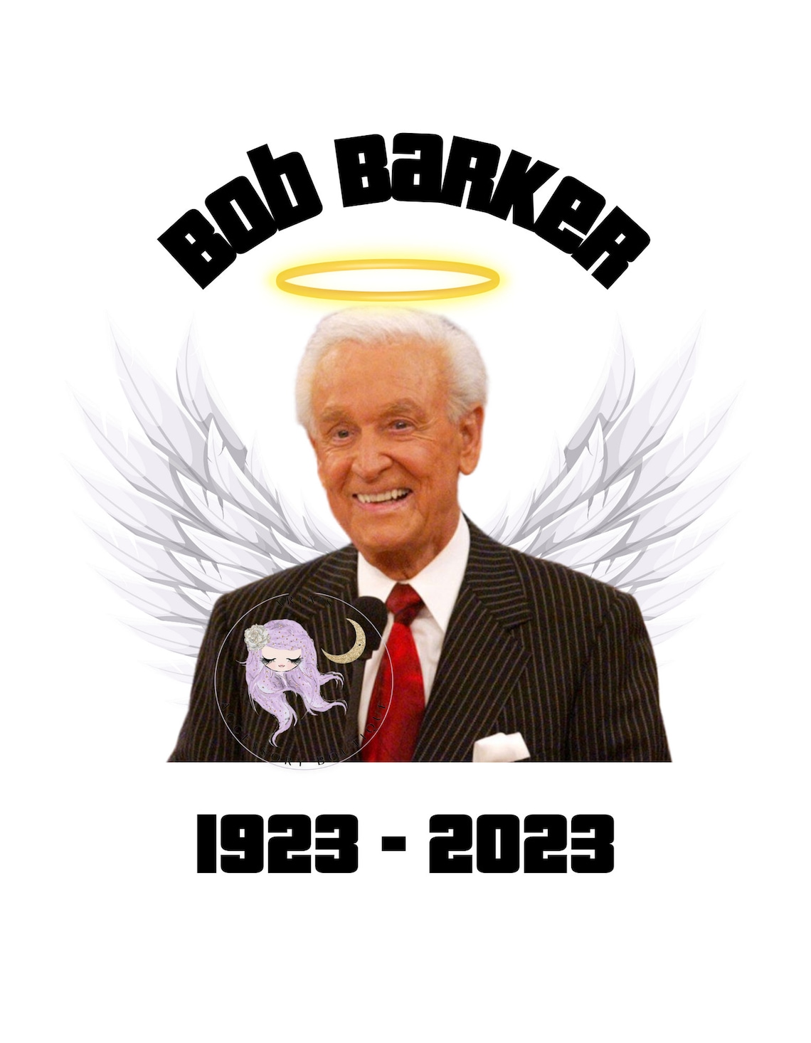 Bob Barker, Game Show Host, the Price is Right, Angel, 1923-2023, Animal Activist, Png ...