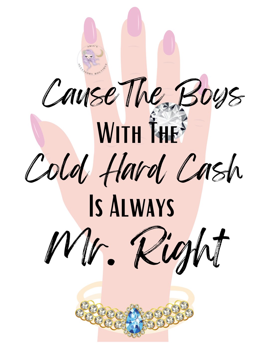 Cause the Boys With the Cold Hard Cash is Always Mr Right, Madonna ...