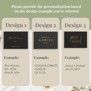 Personalized Wedding Guest Book | Custom Reception Signing Book | 9.2 X ...