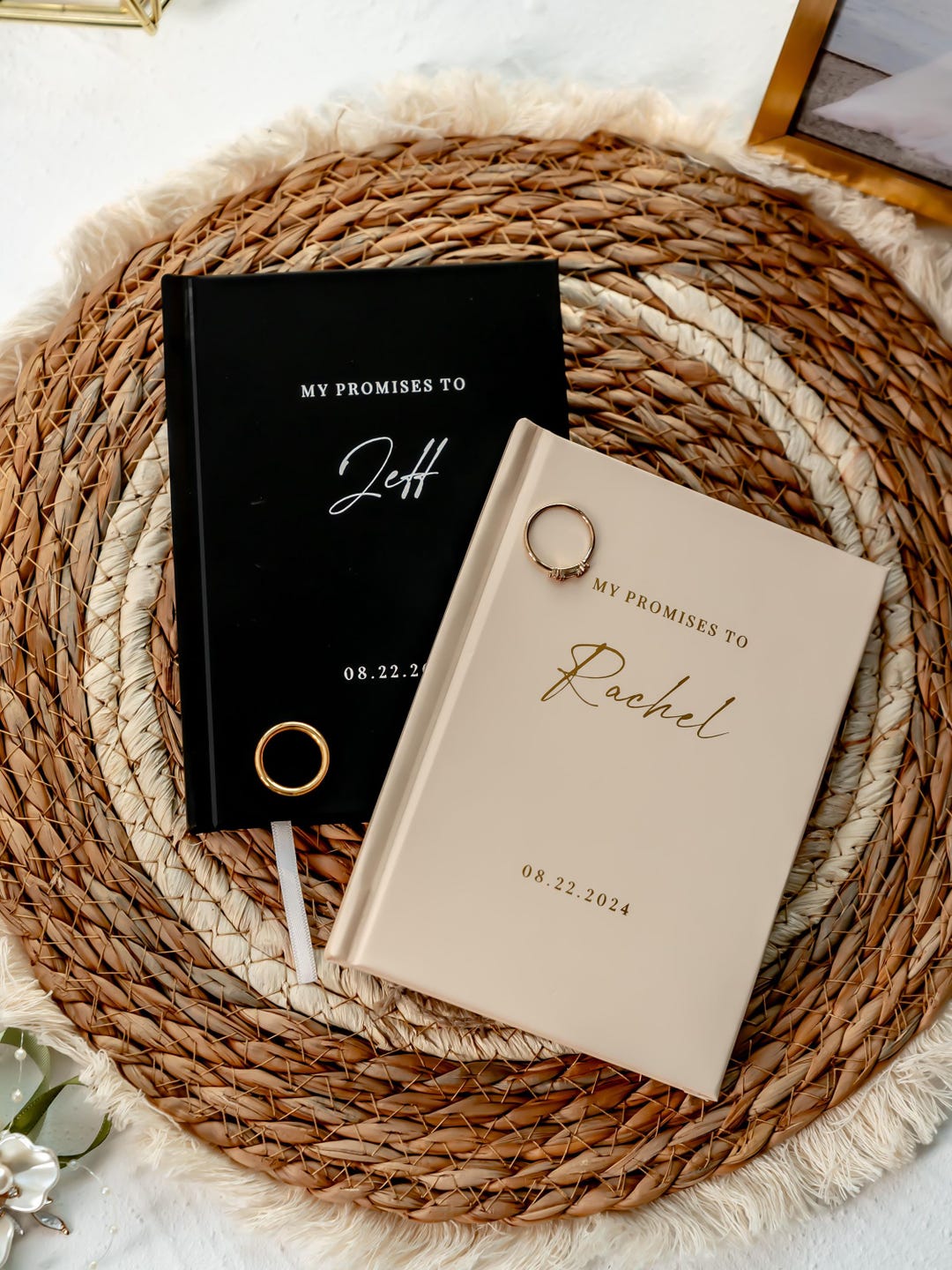 Two Vow Books Promises, Personalized Wedding Registry Ideas, 80 Pages ...