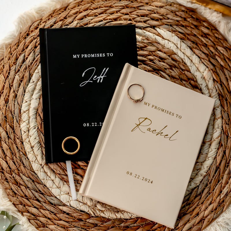 Wedding Vow Books Ideas - Etsy