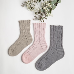 Knitting Pattern: Bricolage Socks / Textured Socks Knitting Pattern ...