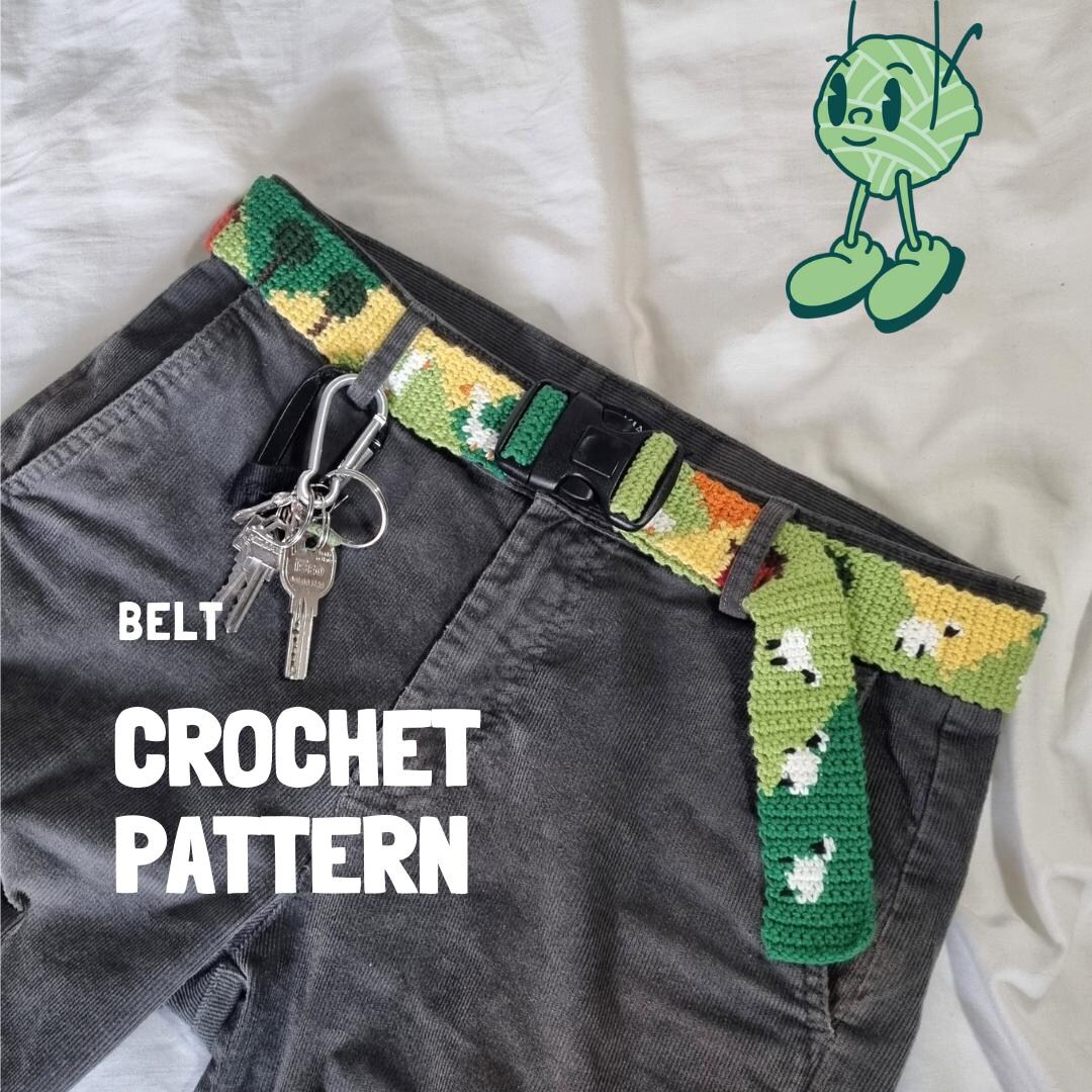 Belt Crochet Pattern "sheep and Geese" - Etsy