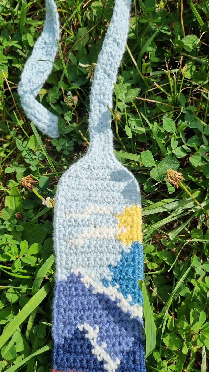 Necktie Crochet Pattern "peaceful Farmland" - Etsy