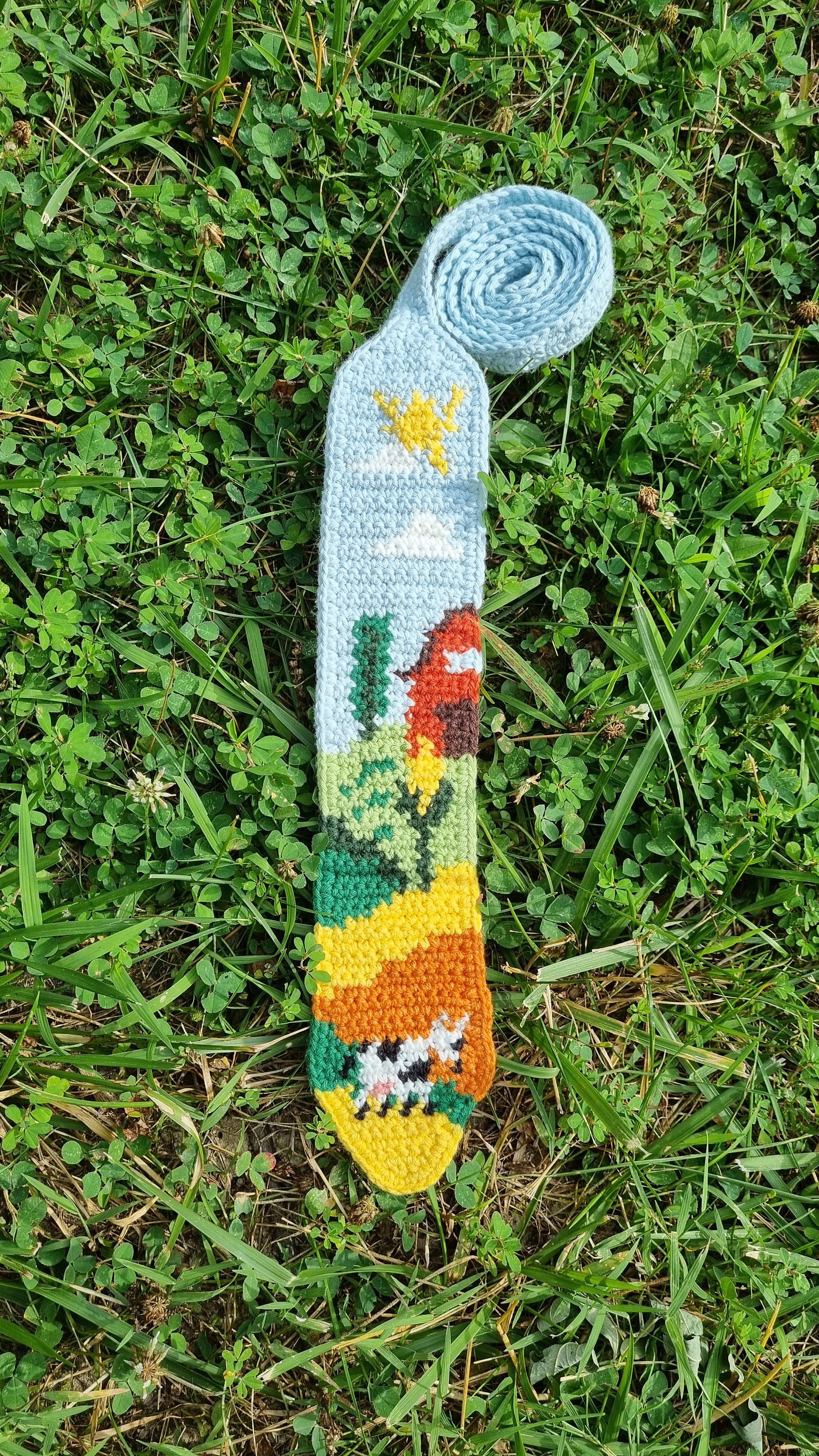 Necktie Crochet Pattern "a Day on the Farm" - Etsy