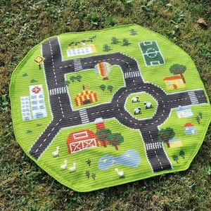 Road Rug Crochet Pattern - Etsy