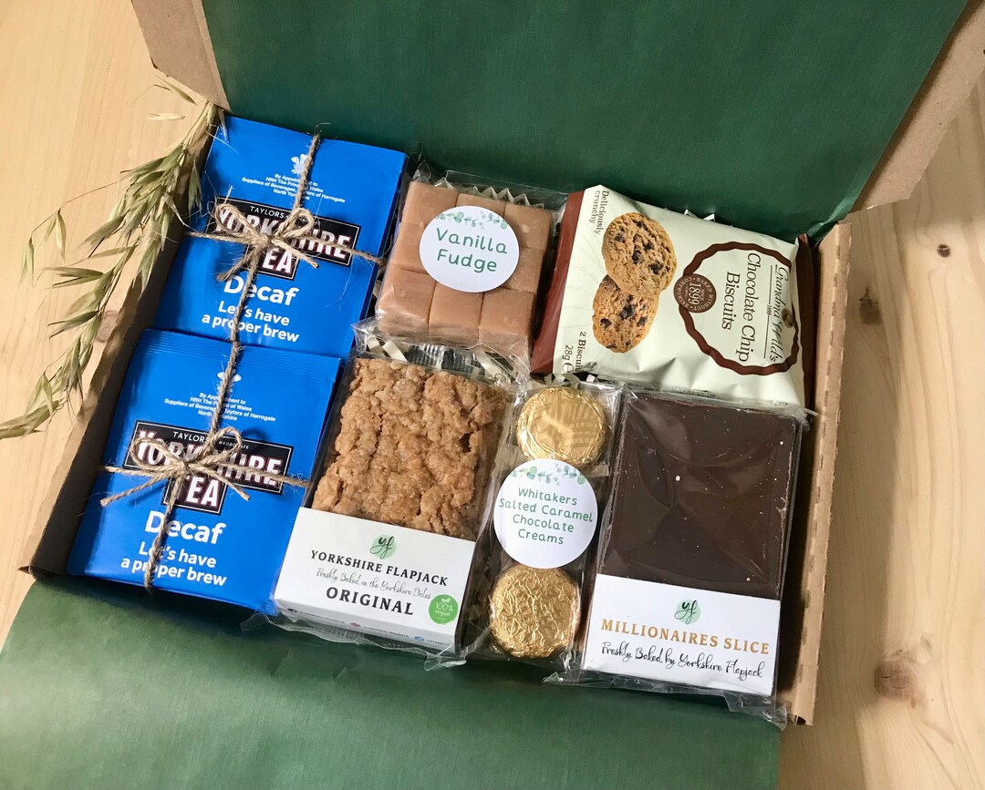 A Little Decaf Yorkshire Tea Letterbox Gift | Hamper | Afternoon Tea ...