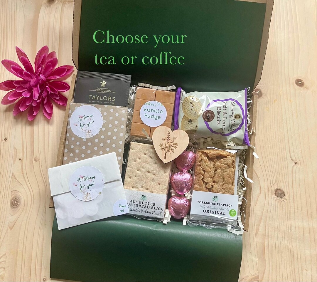 A Little Afternoon Tea Brew & Bloom Letterbox Gift Hamper | Tea Gifts ...