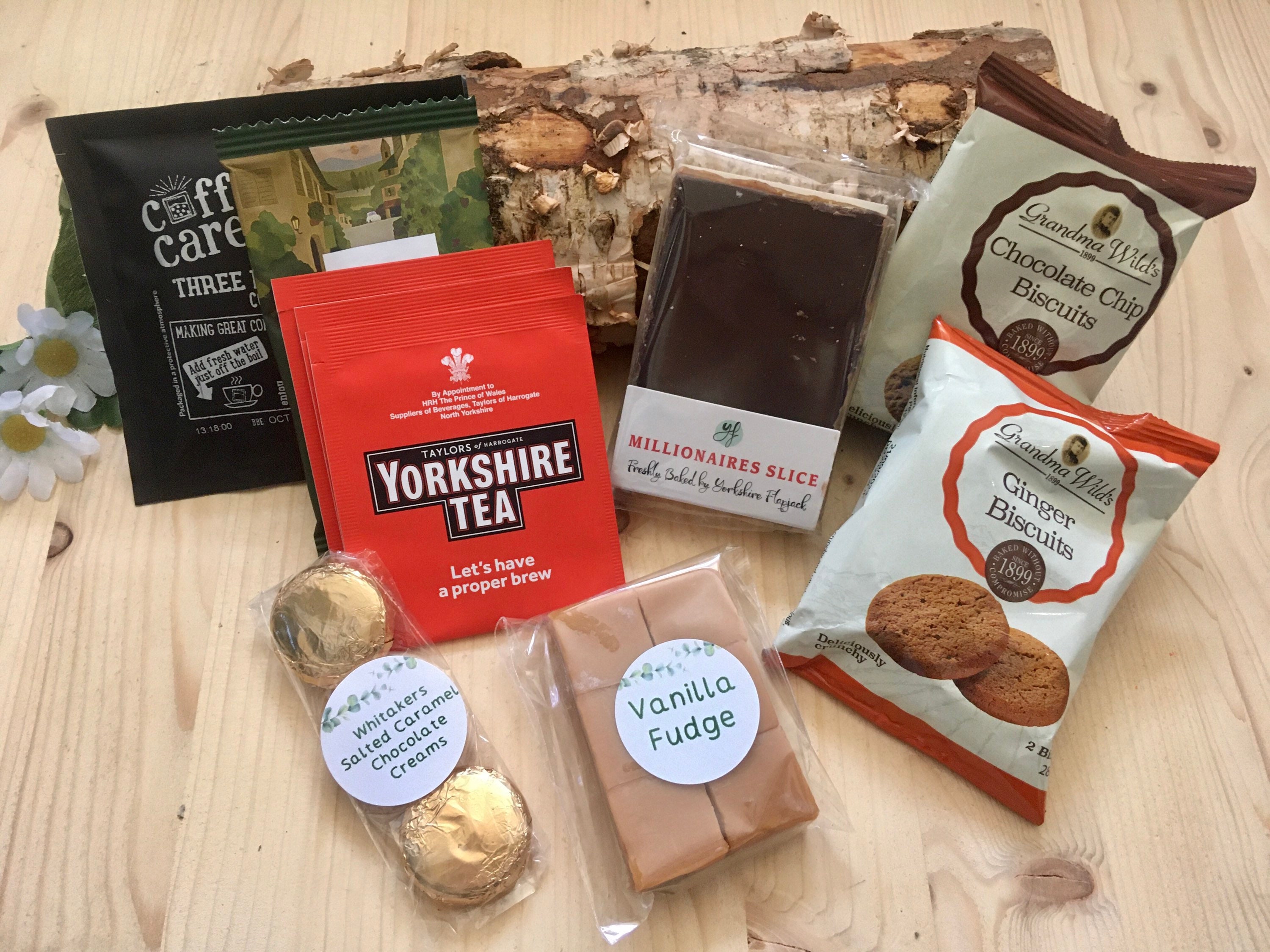 A Little Yorkshire Tea & Coffee Letterbox Gift Hamper Tea - Etsy UK