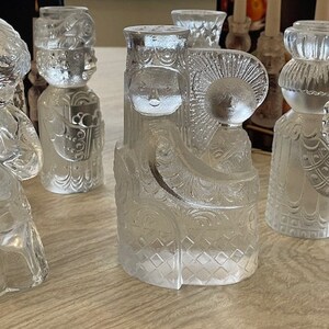 Bjorn Wiinblad Rosenthal Studio Lead Crystal Nativity Scene 6-piece Set ...
