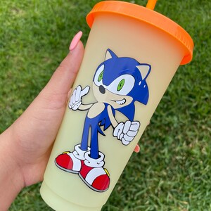 Sonic Cup, Sonic Tumbler, Sonic Birthday, Sonic Party, Sonic ...
