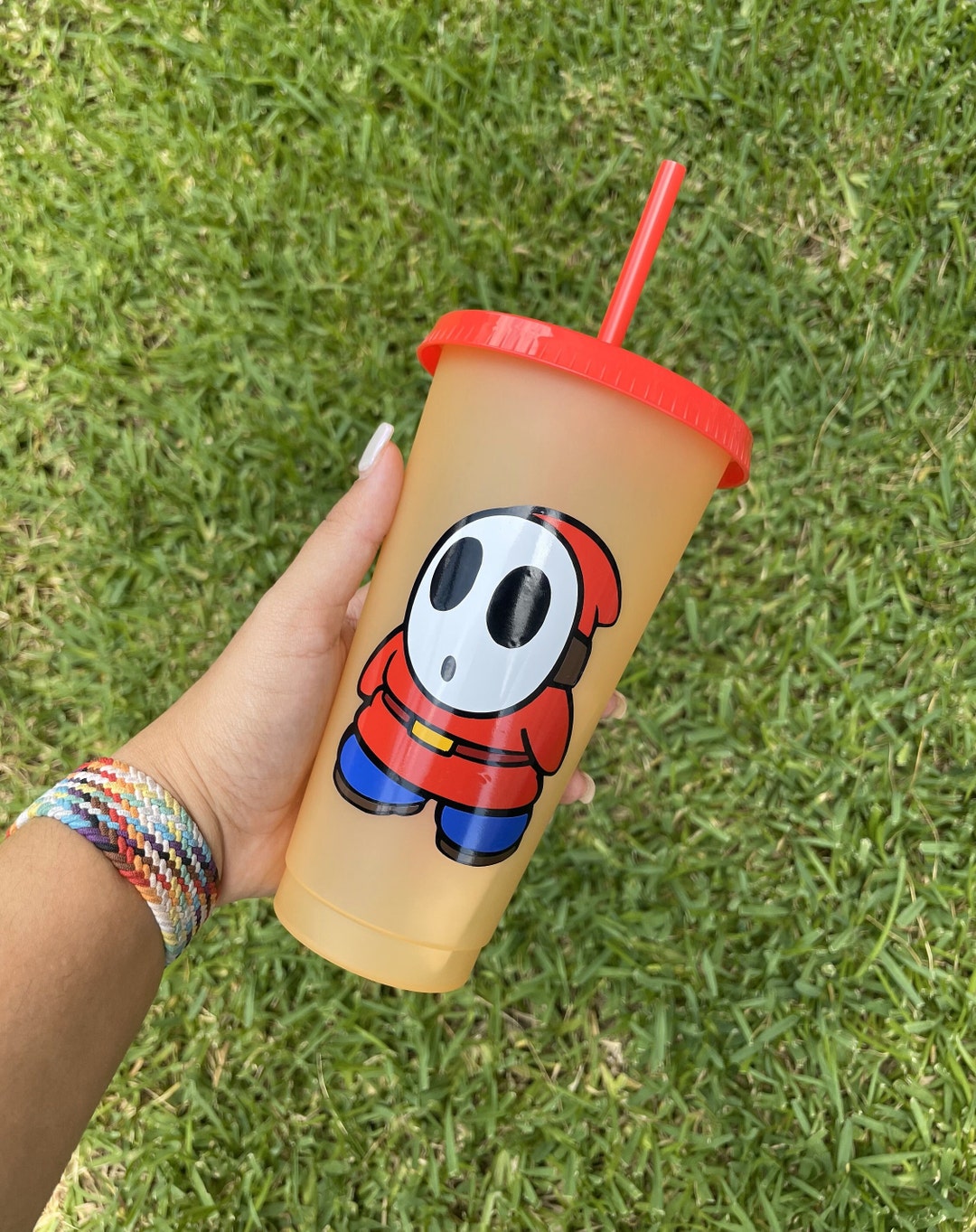 Mario Tumbler, Mario Tumbler Kids, Mario Water Bottle, Shy Guy Tumbler ...