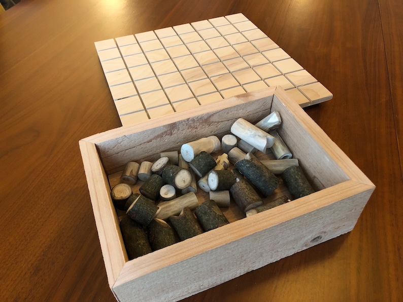 Hand-carved Wooden Chess Set With 11x11” Board, Made From Reclaimed ...