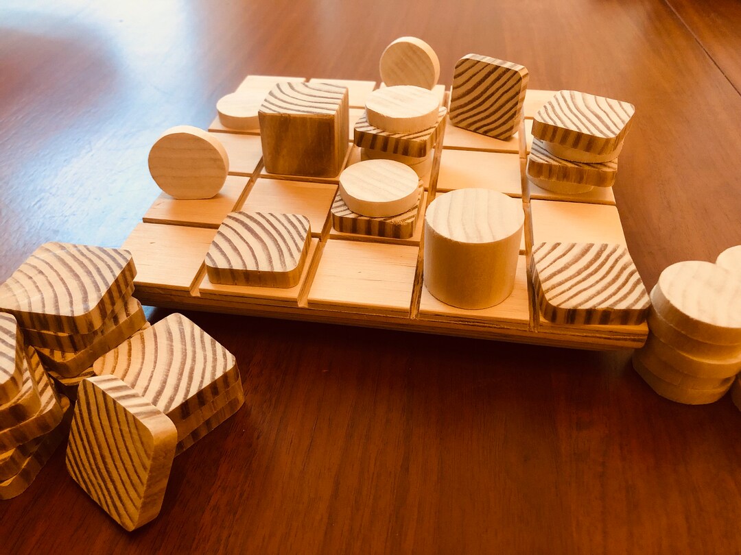 Tak Wooden Strategy Board Game - Etsy