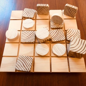 Tak Wooden Strategy Board Game - Etsy