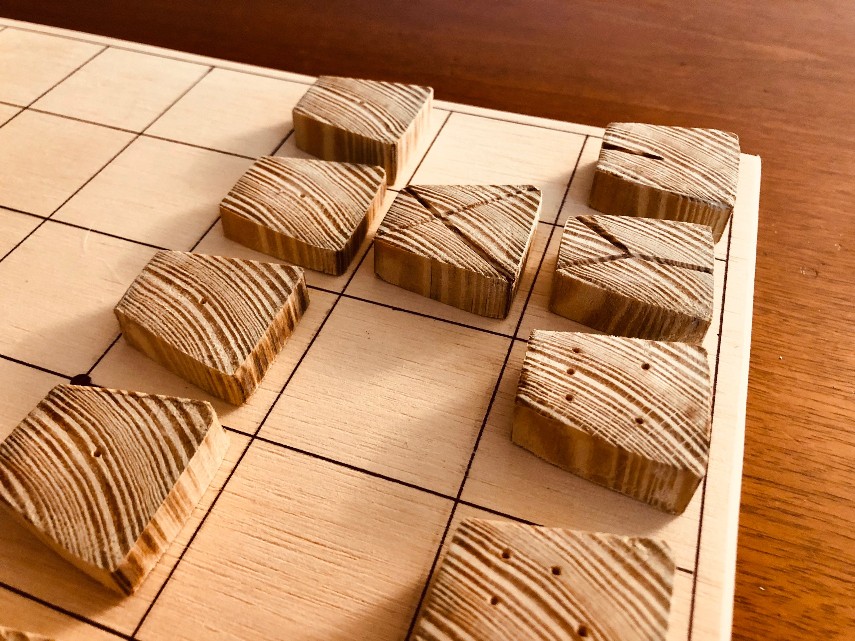 Shogi | Japanese Chess Board Game - Etsy