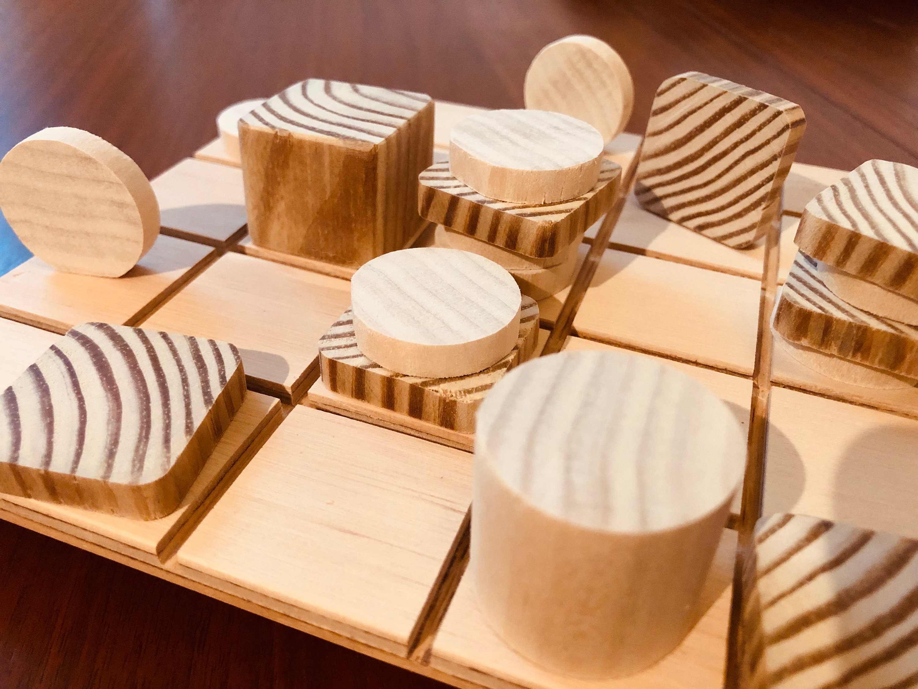 Tak Wooden Strategy Board Game - Etsy