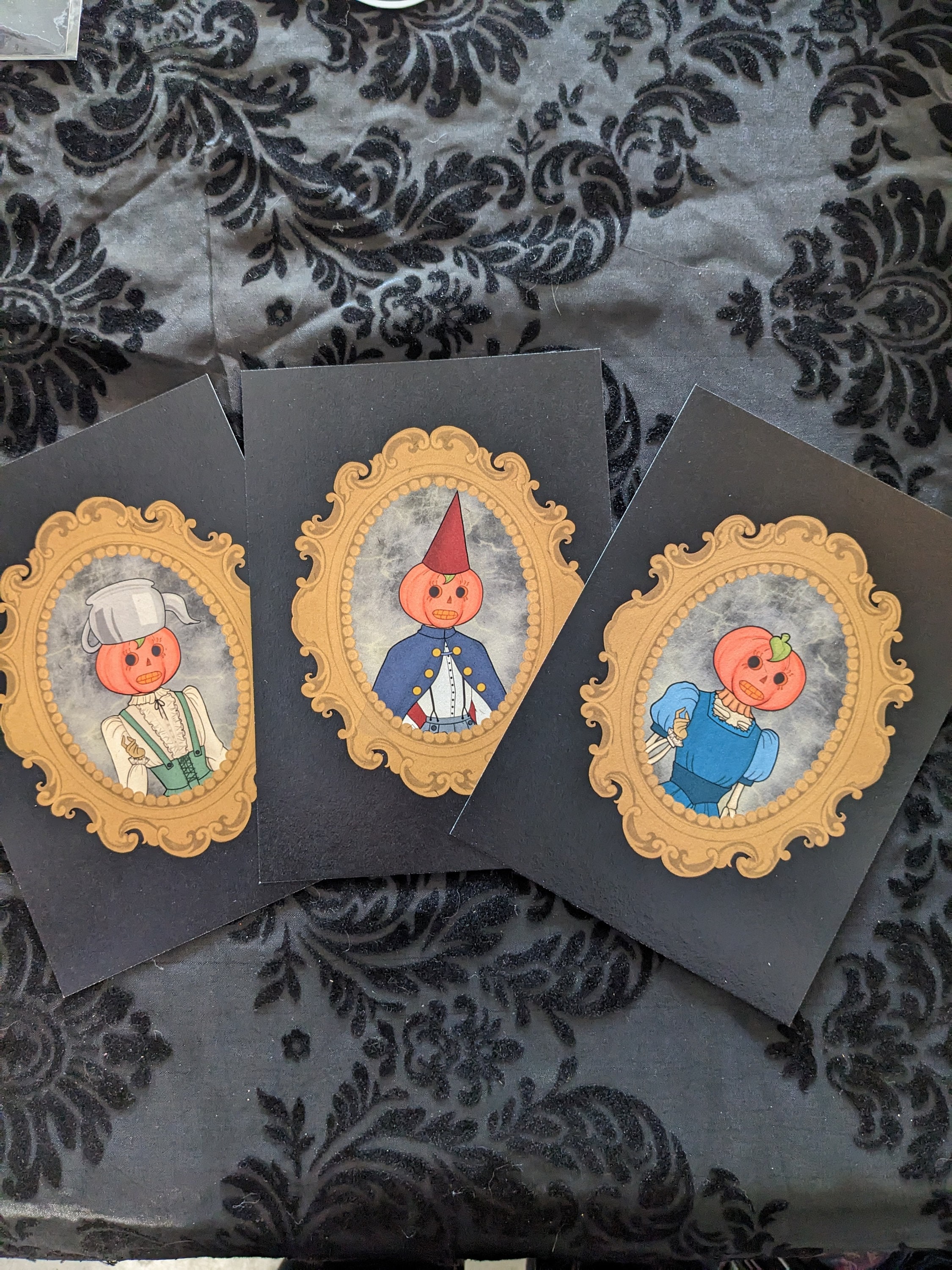 Over the Garden Wall Pumpkin Portrait Prints 5x7 Greg Wirt - Etsy