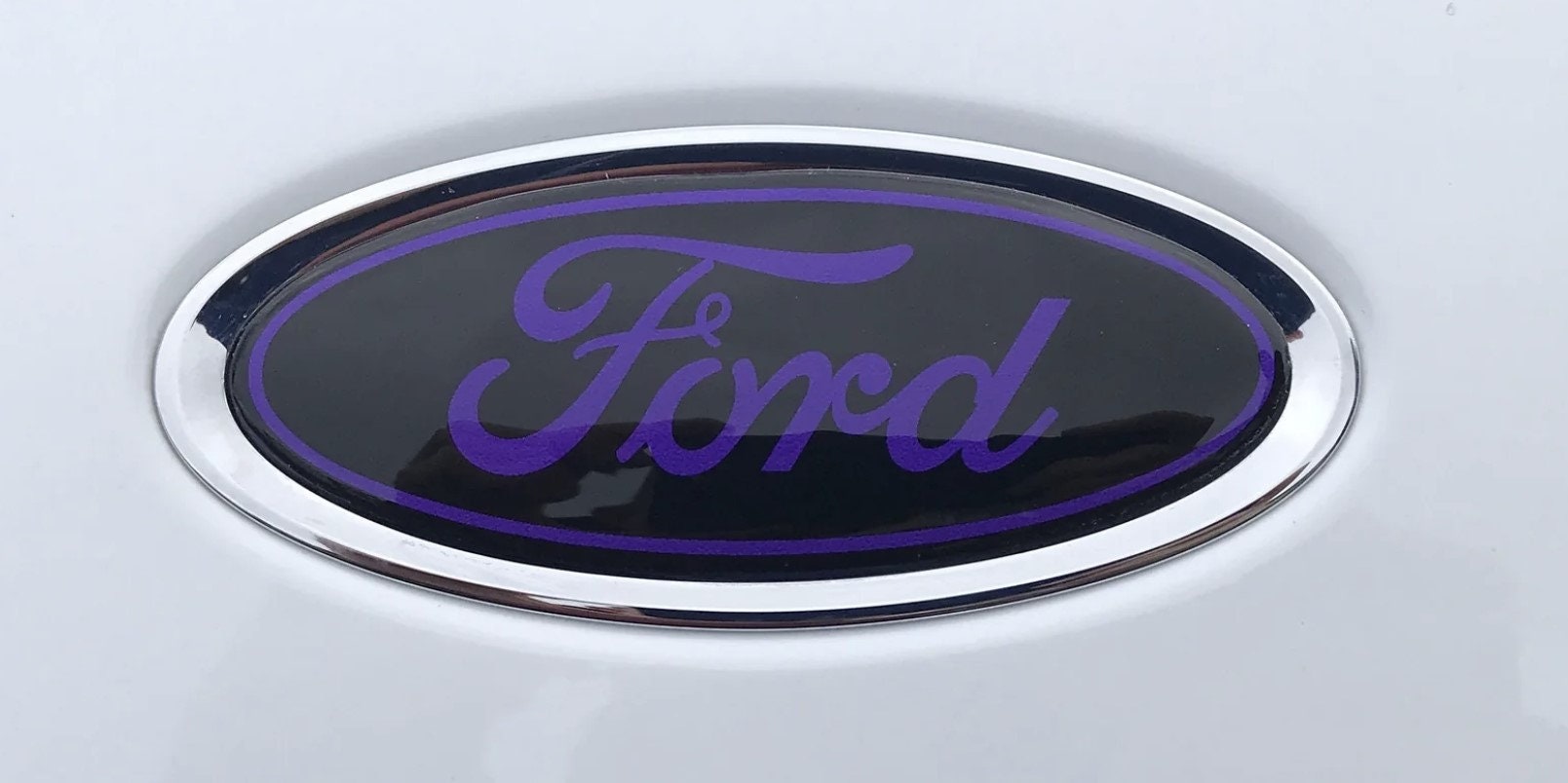 Ford EDGE Set of 3 Gel Coated Ford Logo Gel Coated Emblem Overlays ...