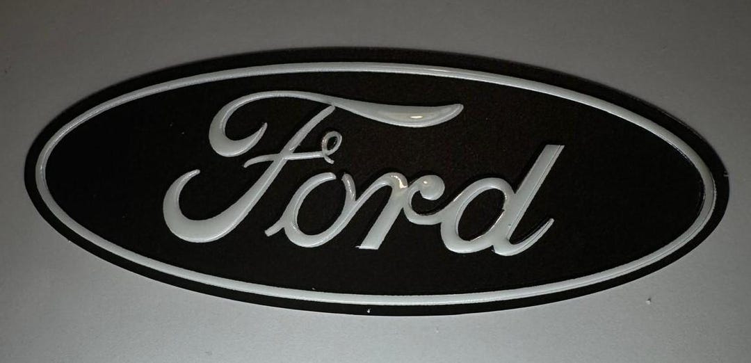 2023 Next-gen Ford Ranger Wildtrak Set of 3 Embossed Vinyl Ford Logo ...
