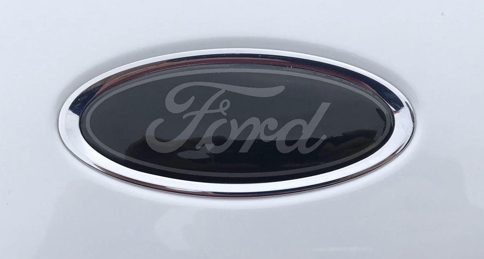 Set of 3 Gel Coated Ford Logo Gel Coated Emblem Overlays Ford Fusion ...