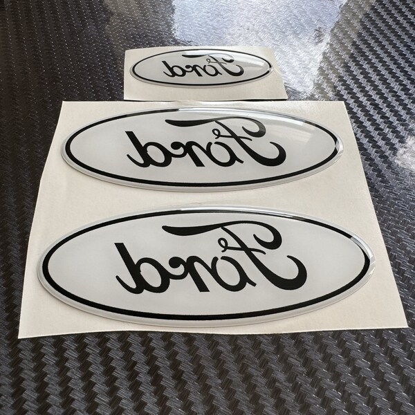 White Ford Emblem - Etsy