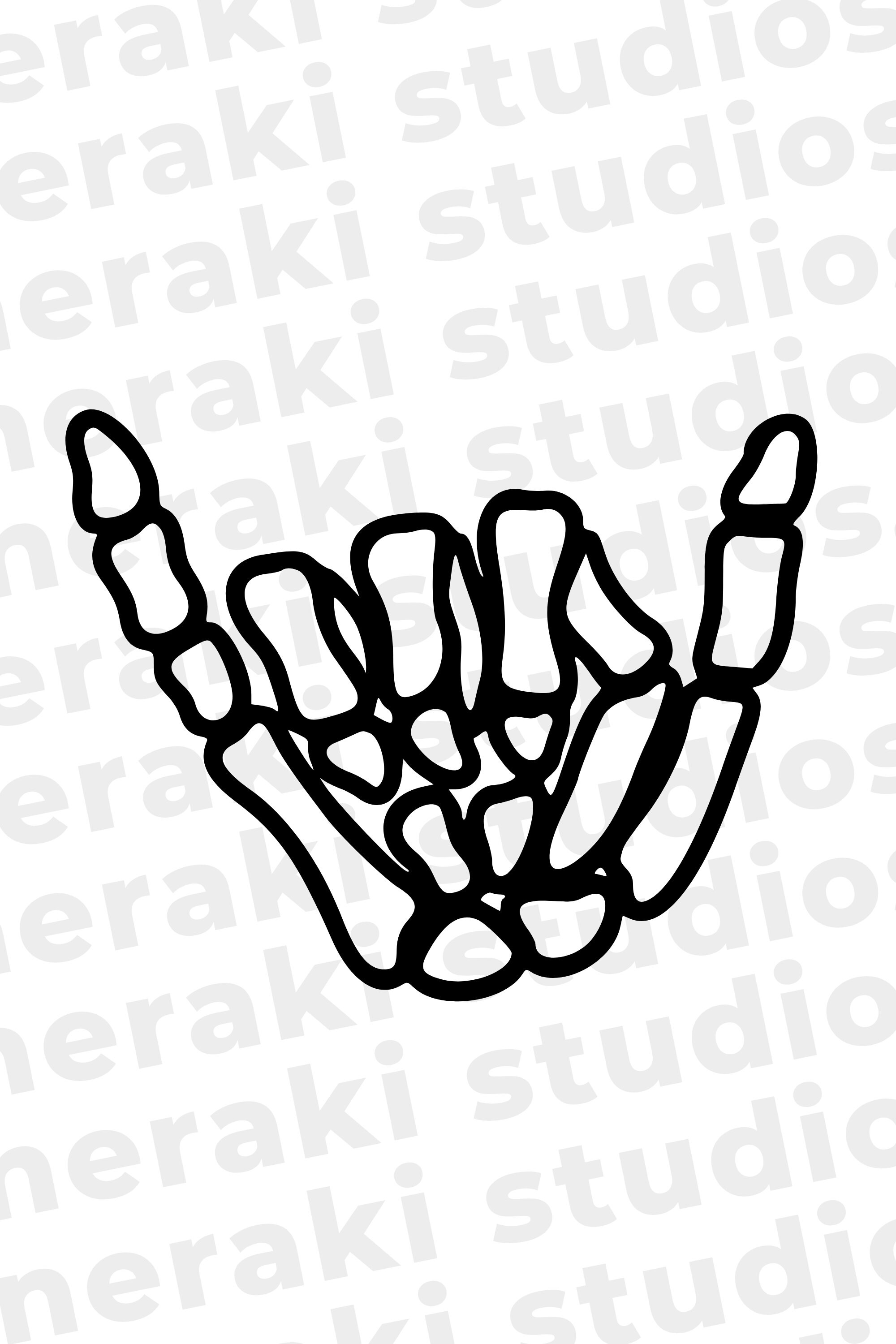 VALUE PACK BUNDLE Hand Signs Skeleton Hand Svg Skull Bundle - Etsy UK