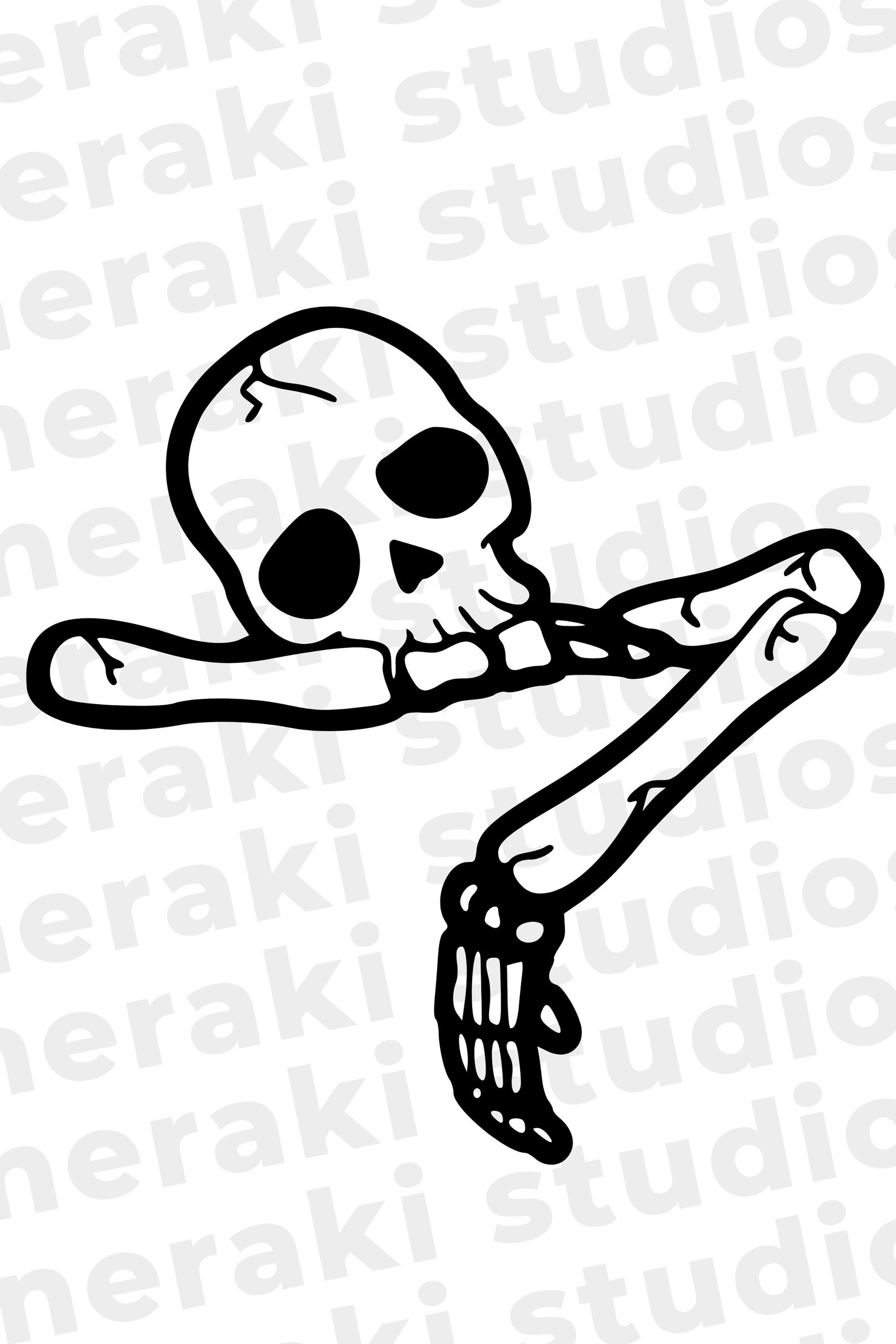 Skeleton SVG Skull SVG Relaxing Skeleton SVG Hanging - Etsy