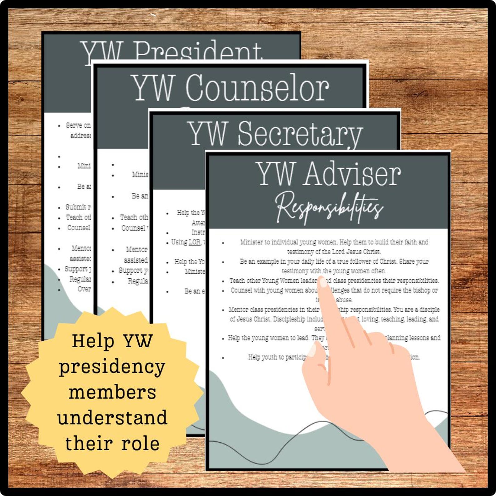 2026 LDS Youth Theme Young Women Binder Set | Printables ...